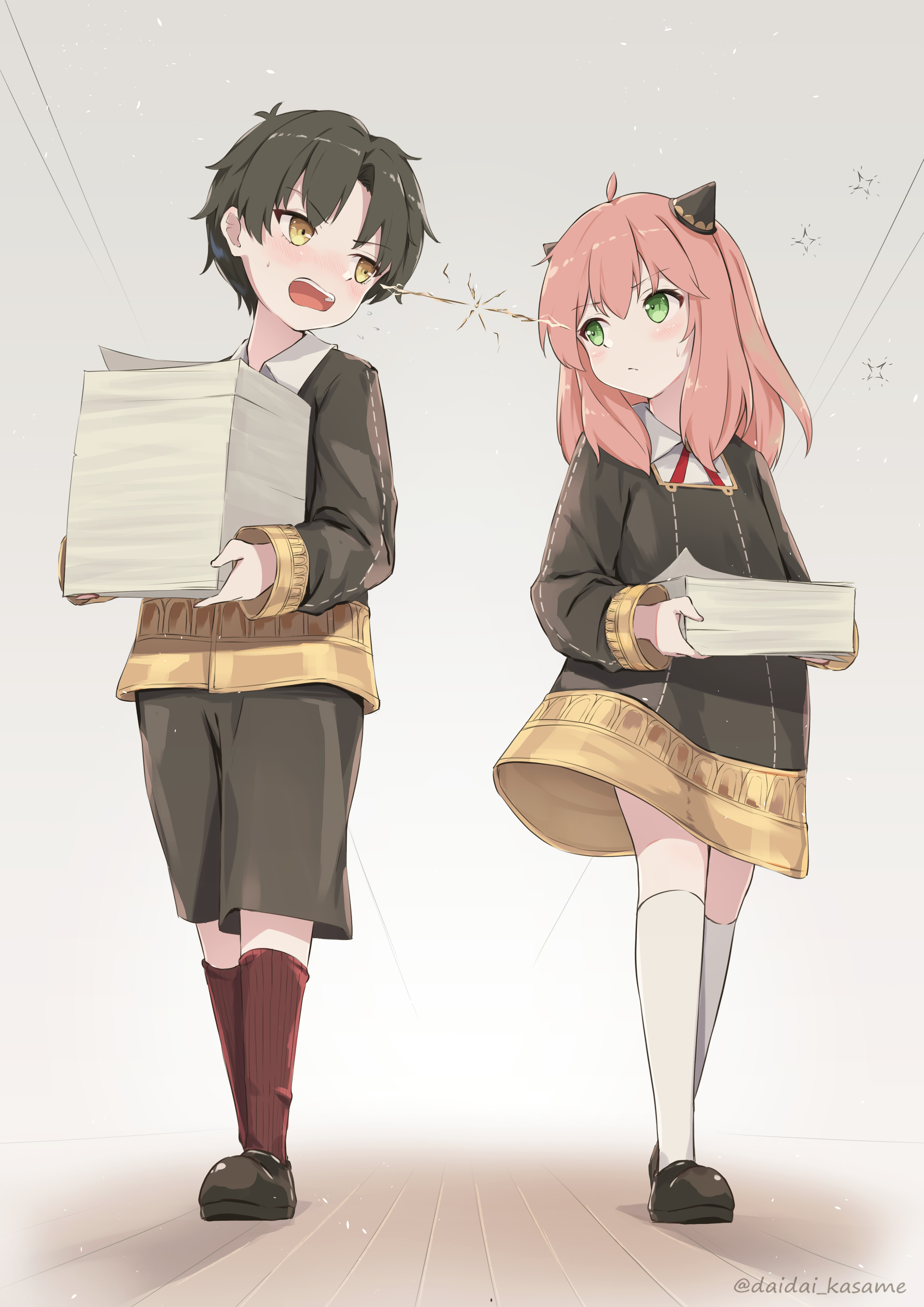 daidai (daidai826) spy x family anya forger damian desmond seifuku | #1041375 | yande.re